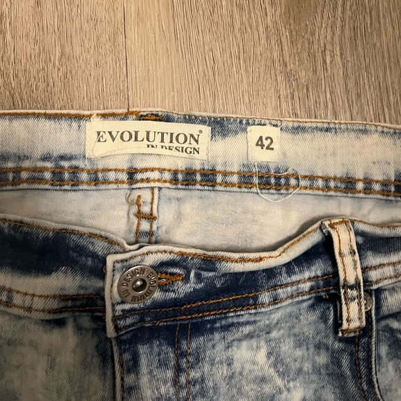 evolution design | Jeans | Mens Blue Skinny Jeans | Poshmark